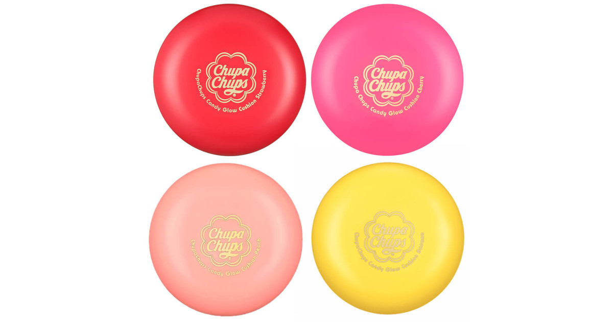 Chupa Chups Candy Glow Cushion Тональный кушон с блюр-эффектом SPF 50 ...